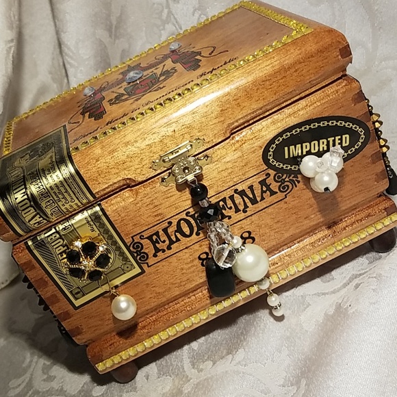 Accents | Altered Cigar Box | Poshmark